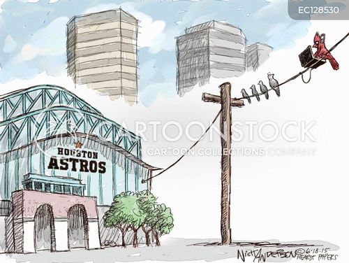 Astros Fans Cartoons and Comics - funny pictures from CartoonStock