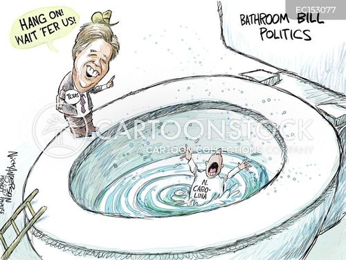 Restroom Legislation Cartoons and Comics - funny pictures from CartoonStock