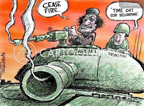 Qadaffi Cartoons and Comics - funny pictures from CartoonStock