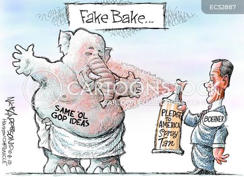 Fake Bake Cartoons and Comics - funny pictures from CartoonStock