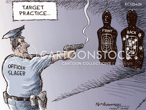 Police Practices Cartoons and Comics - funny pictures from CartoonStock