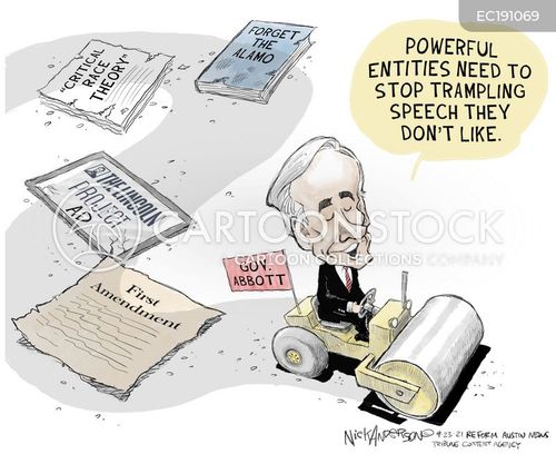 Restricted Speech Cartoons and Comics - funny pictures from CartoonStock