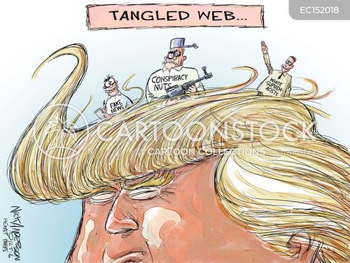 Tangled Web We Weave Cartoons and Comics - funny pictures from CartoonStock