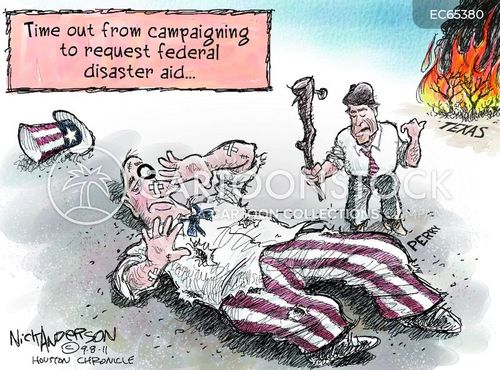 Aid Request Cartoons and Comics - funny pictures from CartoonStock