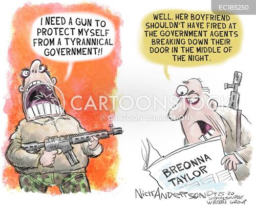 Enforcement Agents Cartoons and Comics - funny pictures from CartoonStock