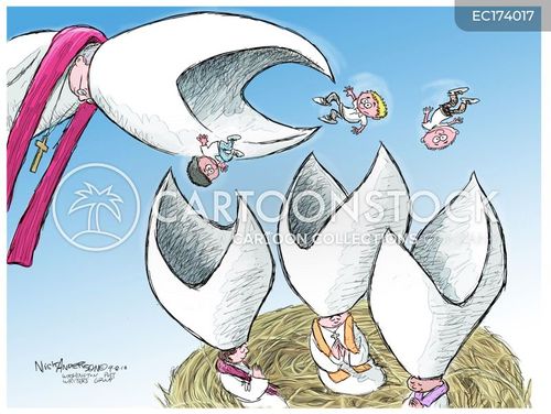 Religion Cartoon Cartoons and Comics - funny pictures from CartoonStock