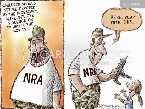 National Rifle Association Cartoon Cartoons and Comics - funny pictures ...