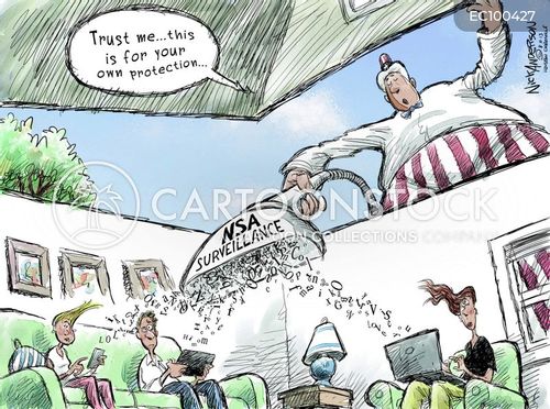 Nsa Logo Laughing Cartoons and Comics - funny pictures from CartoonStock