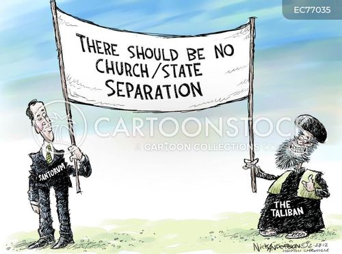 Church And State Cartoons and Comics - funny pictures from CartoonStock