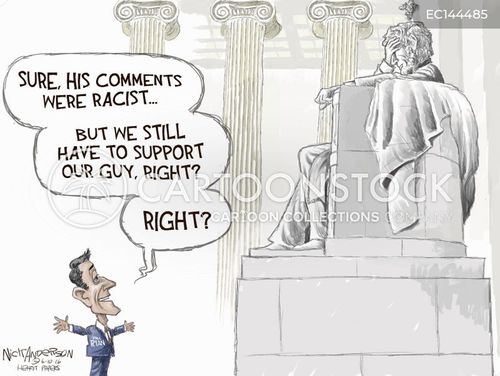 Making Racist Statements Cartoons and Comics - funny pictures from ...