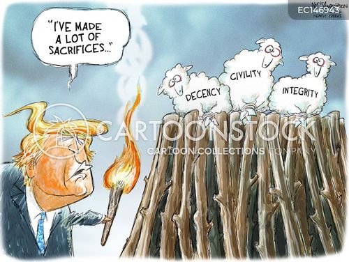 Sacrifices Made Cartoons and Comics - funny pictures from CartoonStock