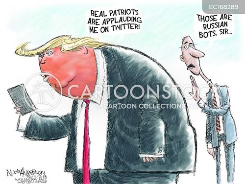 Russian Bots Cartoons and Comics - funny pictures from CartoonStock