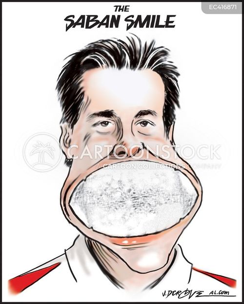 Nick Saban Era Cartoons and Comics - funny pictures from CartoonStock