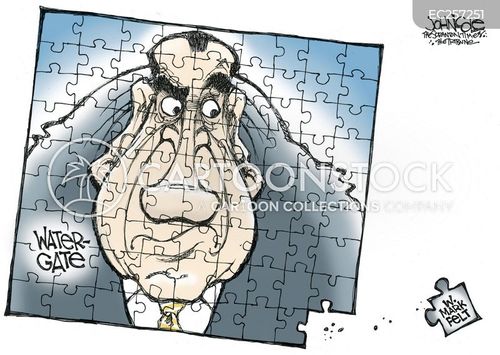 The Water Gate Cartoons and Comics - funny pictures from CartoonStock