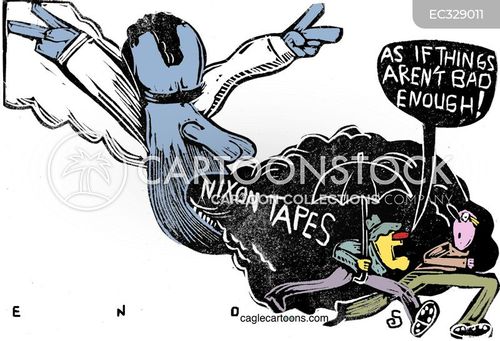 Nixon Playbook Cartoons and Comics - funny pictures from CartoonStock