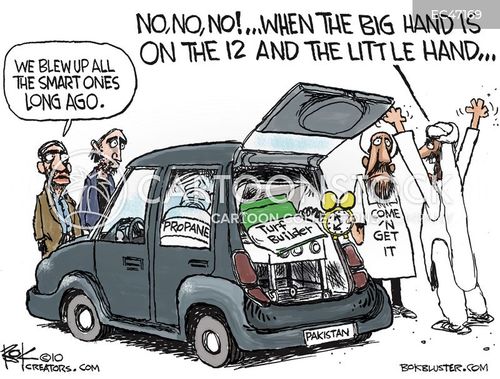 Suicide Car Bombs Cartoons and Comics - funny pictures from CartoonStock