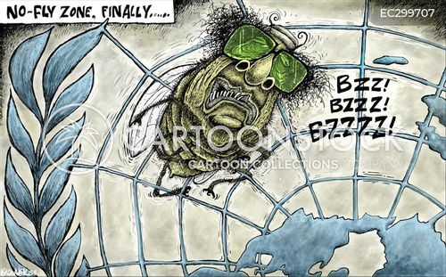 Nofly Zone Cartoons and Comics - funny pictures from CartoonStock