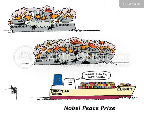 Peacemakers Cartoons and Comics - funny pictures from CartoonStock