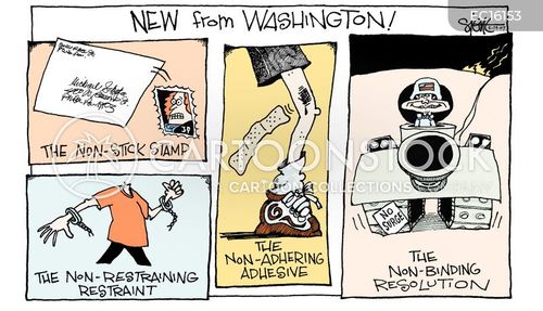 Adhesive Cartoons and Comics - funny pictures from CartoonStock