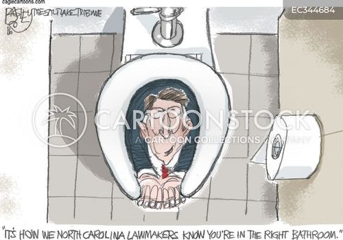 Bathroomgate Cartoons and Comics - funny pictures from CartoonStock