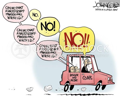 Racial Gerrymander Cartoons and Comics - funny pictures from CartoonStock