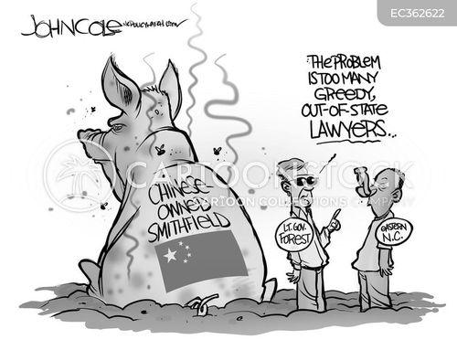 Pork Industry Cartoons and Comics - funny pictures from CartoonStock