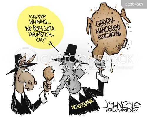 Racial Gerrymander Cartoons and Comics - funny pictures from CartoonStock