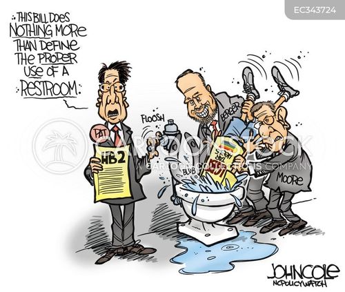 Restroom Restrictions Cartoons and Comics - funny pictures from ...