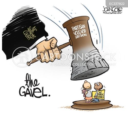 N C Supreme Court Cartoons and Comics - funny pictures from CartoonStock