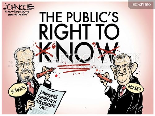 Transparency Laws Cartoons and Comics - funny pictures from CartoonStock