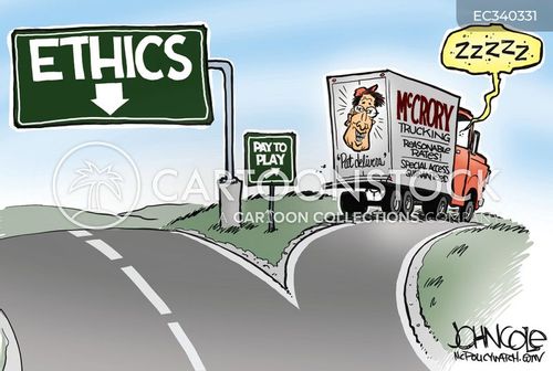Truckers Strike Cartoons and Comics - funny pictures from CartoonStock