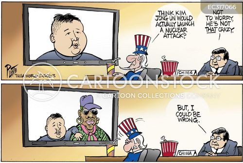 Crazy Kim Cartoons and Comics - funny pictures from CartoonStock