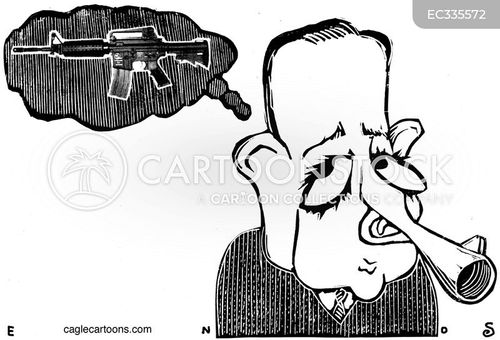 Anti-gun Cartoons and Comics - funny pictures from CartoonStock