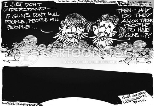 Guns Dont Kill People Cartoons and Comics - funny pictures from ...