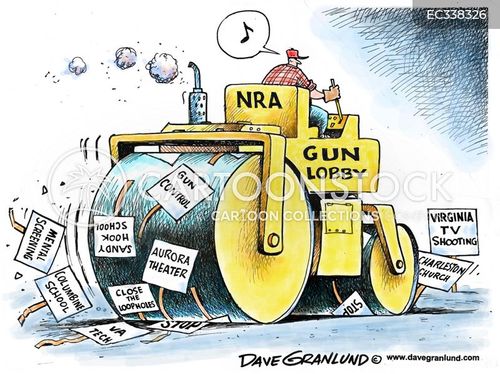 Gun Shows Cartoons and Comics - funny pictures from CartoonStock