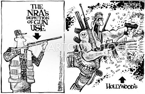 Nra Controversy Cartoons and Comics - funny pictures from CartoonStock