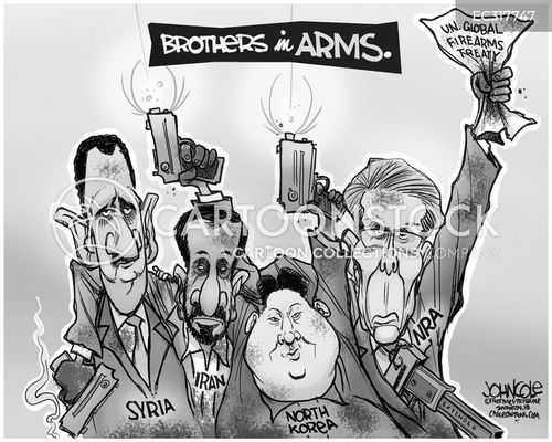 Firearms Treaty Cartoons and Comics - funny pictures from CartoonStock