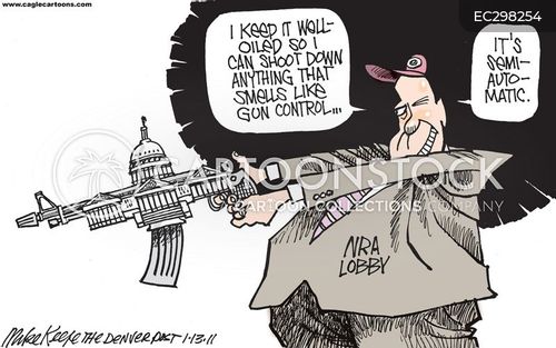 Semi-automatic Cartoons and Comics - funny pictures from CartoonStock