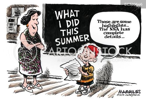 Nsa-snooping Cartoons and Comics - funny pictures from CartoonStock