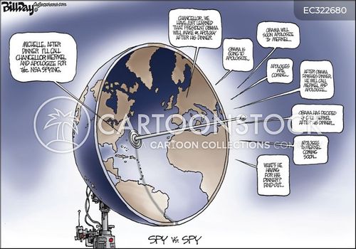 Spy Technology Cartoons and Comics - funny pictures from CartoonStock