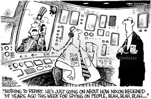 Nothing To Report Cartoons and Comics - funny pictures from CartoonStock