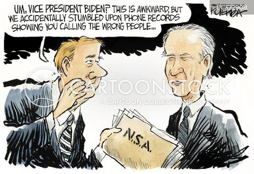 Nsa Phone Snooping Cartoons and Comics - funny pictures from CartoonStock