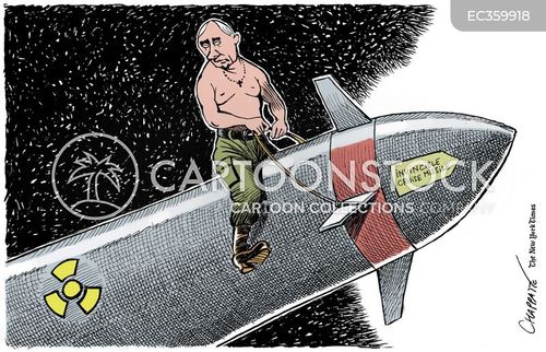 Invincible Nuke Cartoons and Comics - funny pictures from CartoonStock