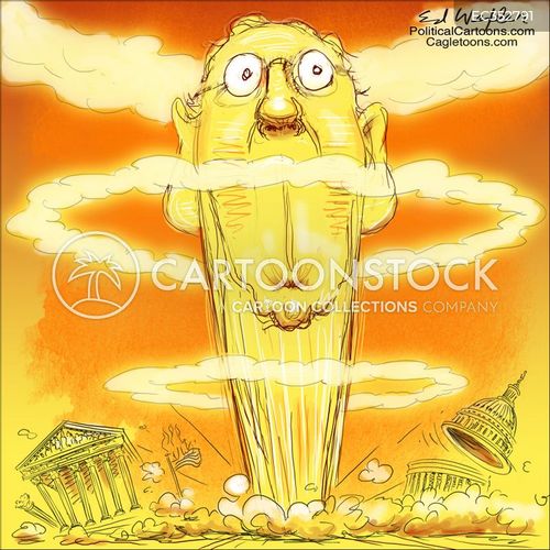 Nuclear Explosion Cartoons and Comics - funny pictures from CartoonStock