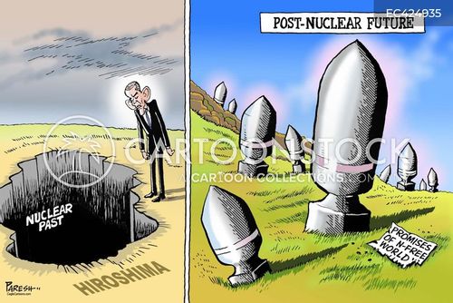 Nuclear Past Cartoons and Comics - funny pictures from CartoonStock