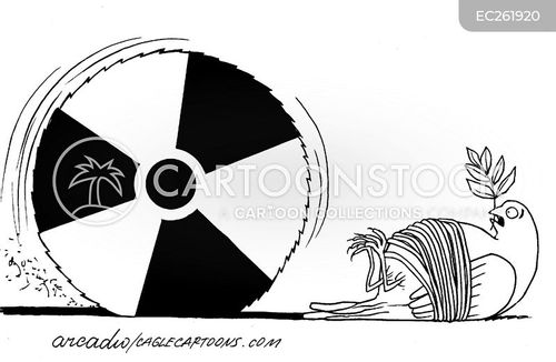 Peace Threats Cartoons and Comics - funny pictures from CartoonStock