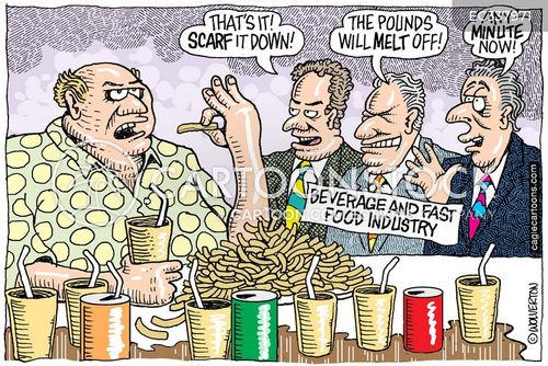 High Calorie Cartoons and Comics - funny pictures from CartoonStock
