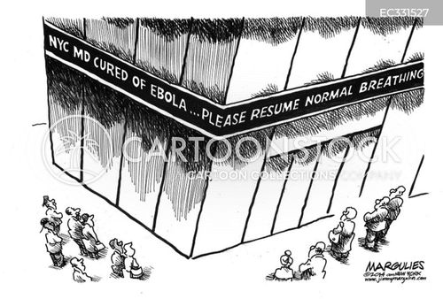Ebola Nyc Cartoons and Comics - funny pictures from CartoonStock