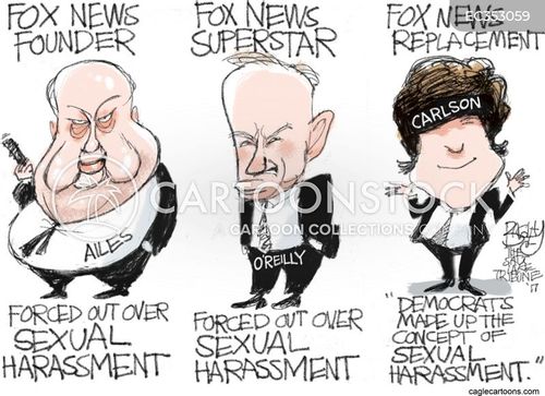 Tucker Carlson Cartoons and Comics - funny pictures from CartoonStock