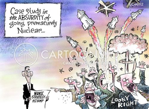 Nuclear Strategies Cartoons and Comics - funny pictures from CartoonStock